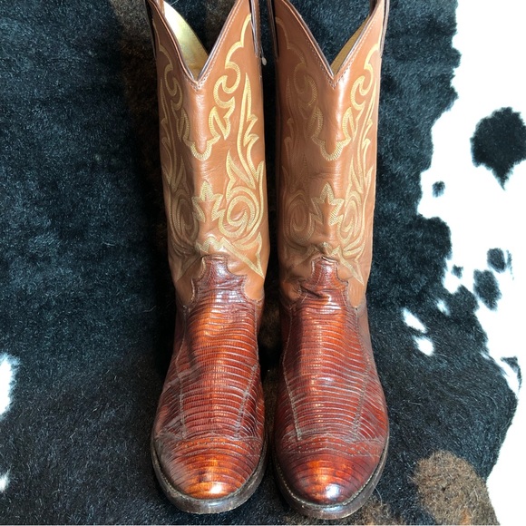 Justin Boots | Shoes | Mens Justin Western Boots Sz 9 2d | Poshmark